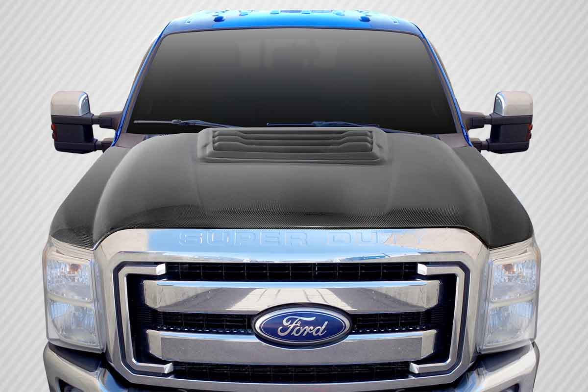 Carbon Creations 11-16 Ford Super Duty F250 F350 F450 Raptor type Hood ...