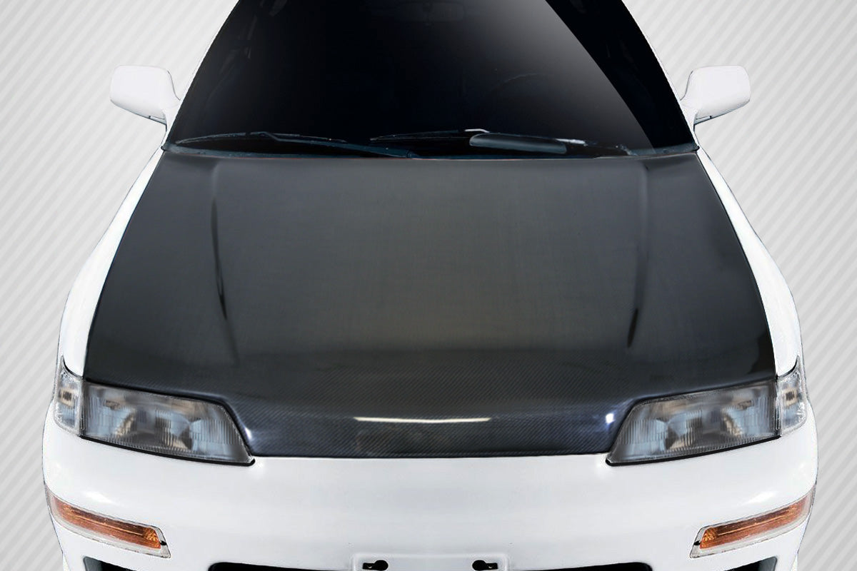 Carbon Creations 1988-91 Civic HB CR-X CF JDM OEM type Hood – SEmotors.com
