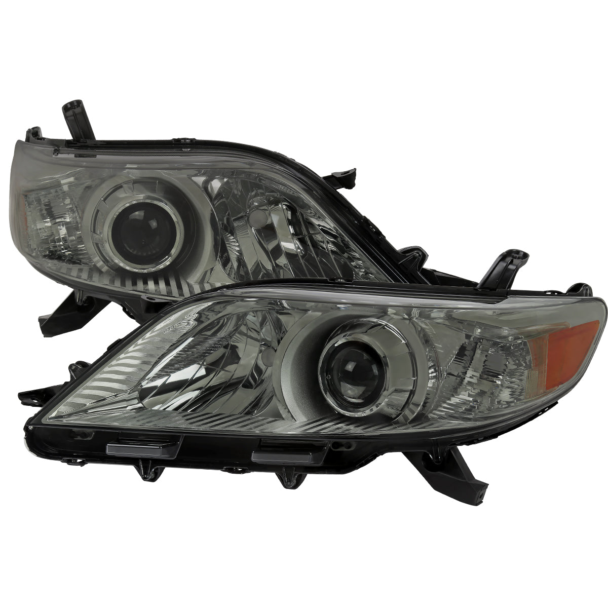 Spec-D 11-20 Sienna Projector Headlights Chrome w/ Smoked Lens ...