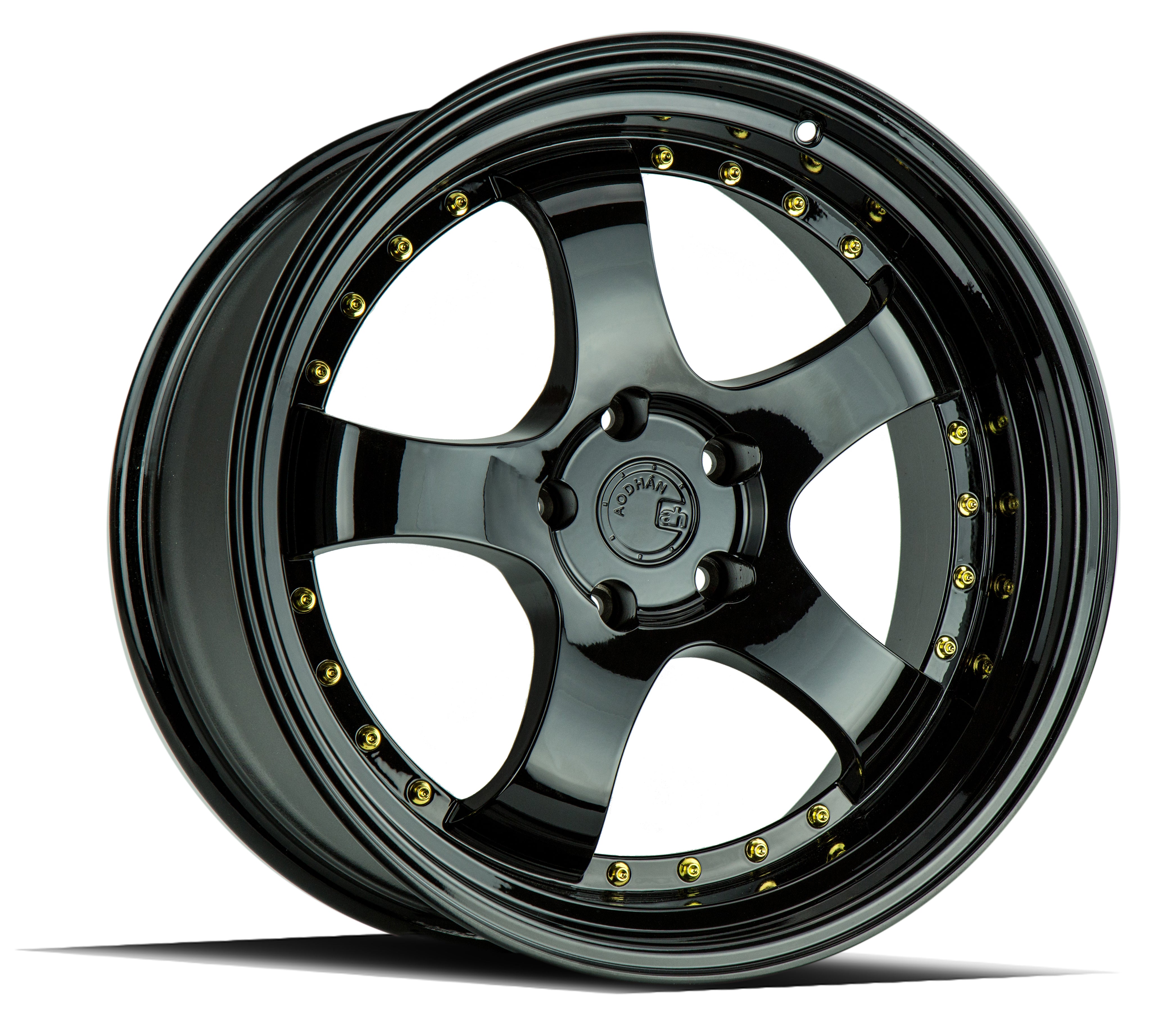 Aodhan AH03 19x11 5x114.3 ET15 Gloss Black Step Lip Wheel – SEmotors.com
