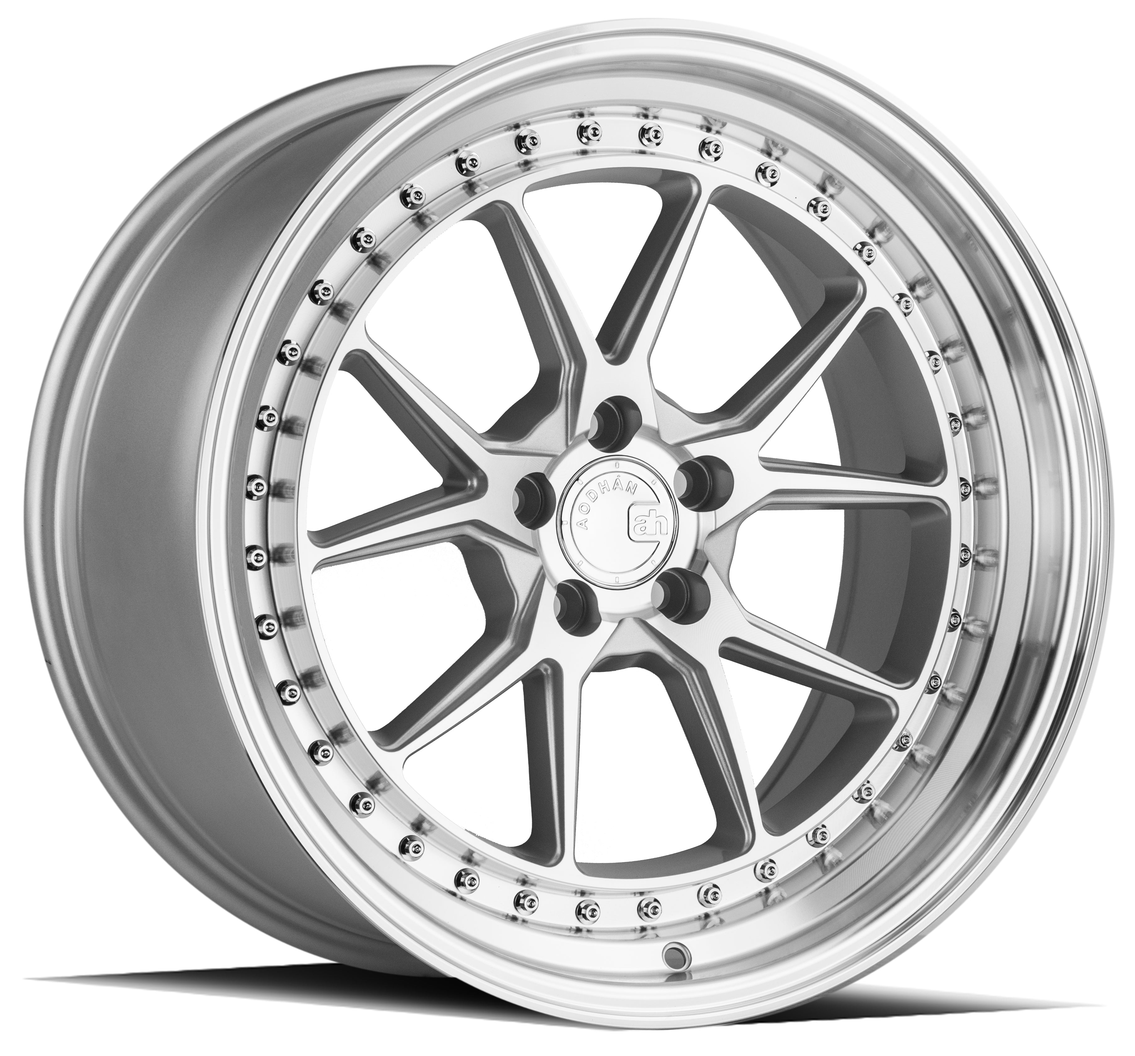 Aodhan DS08 18x9.5 5x120 ET35 Silver Semi Forged Deep Dish Rim ...