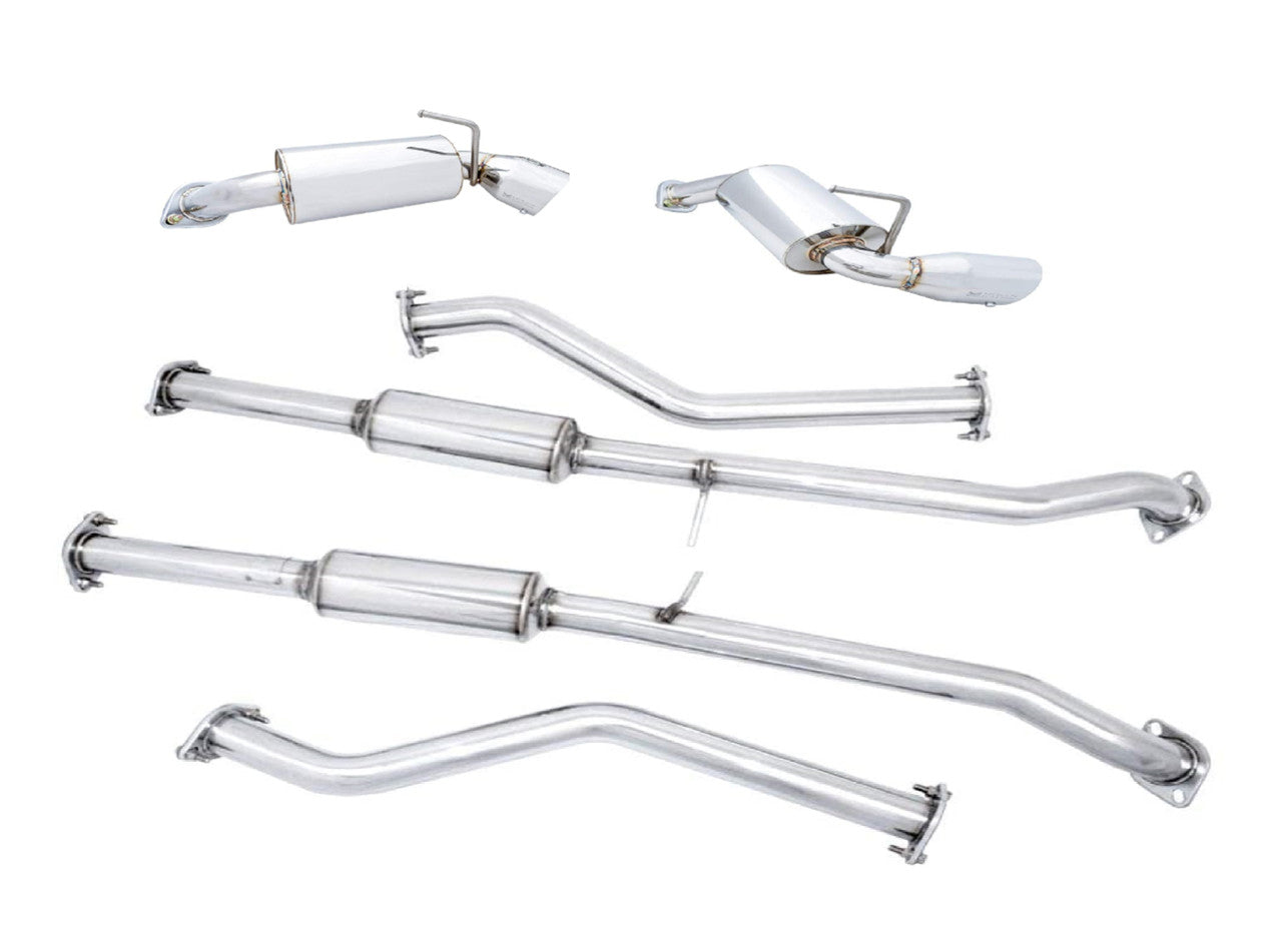 Megan Racing 09-20 370z dual Exhaust Drift Spec polish CatBack Exhaust ...
