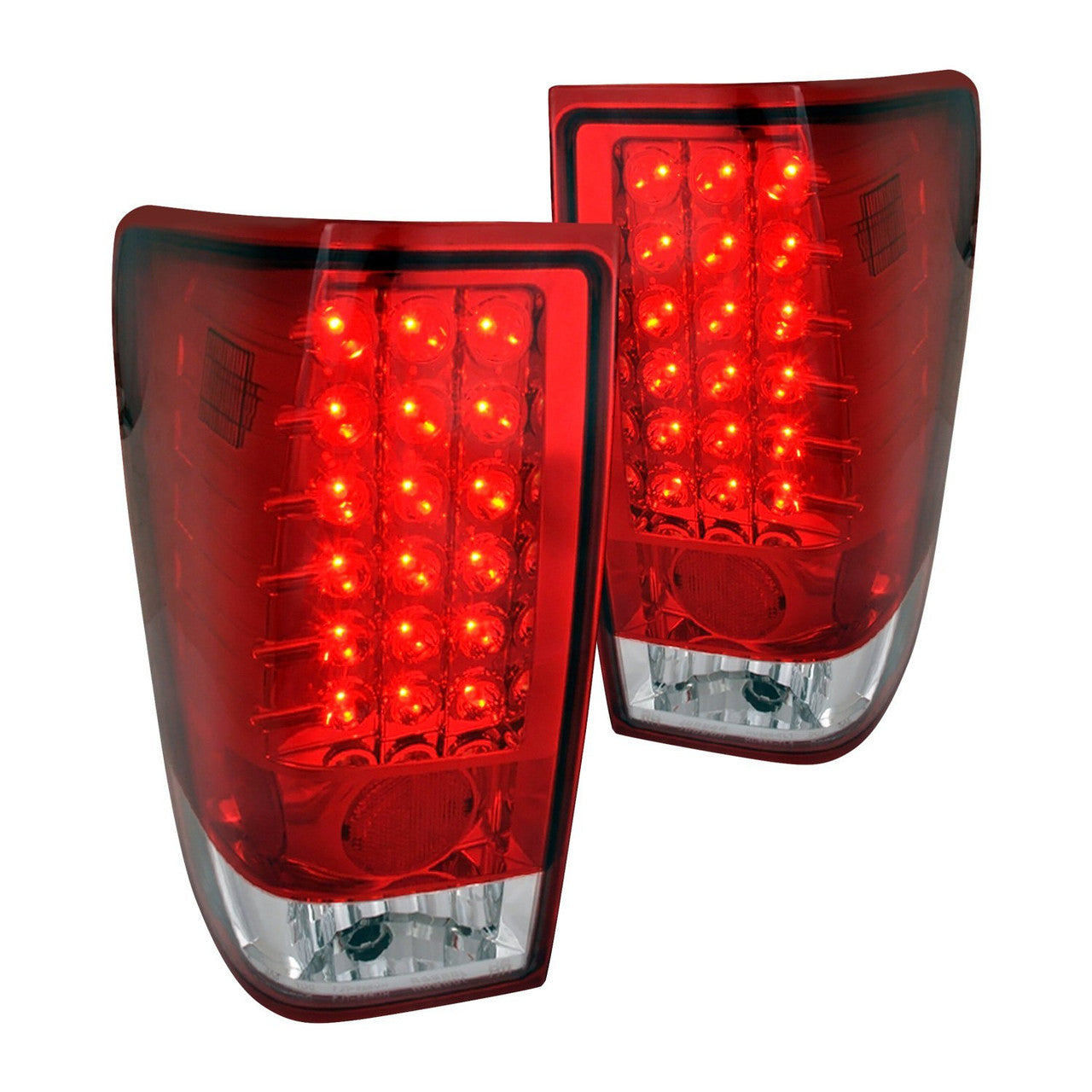 Spec-D 04-12 Nissan Titan LED Tail Lights Red – SEmotors.com