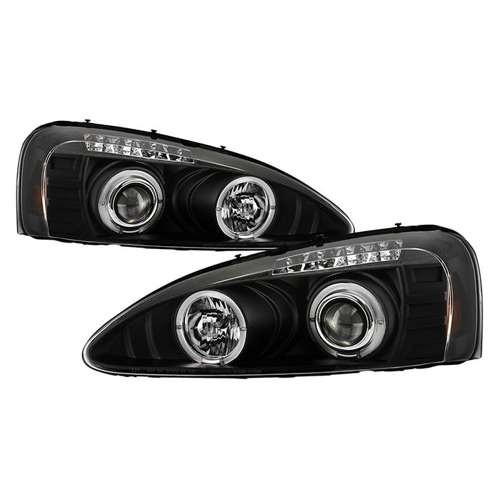 Spyder 04-08 Pontiac Grand Prix Halo Projector Headlights Black ...