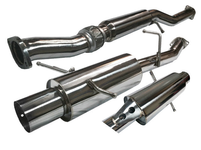 Tsudo 02-07 Subaru WRX/STI Sedan/Wagon N1 SS tip Catback Exhaust ...