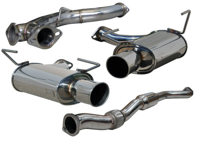Tsudo 08-10 WRX Sedan 3in SP2 JDM Catback Exhaust – SEmotors.com