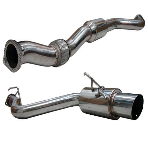 Tsudo S2 3" Cat-Back Exhaust For 08-14 Impreza WRX/ STI Wagon 2.5i ...
