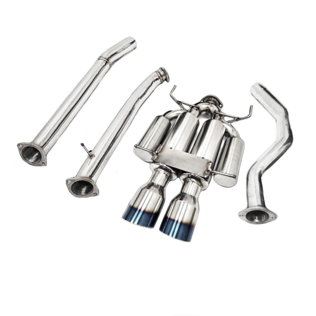 Tsudo 2017-2020 Civic Si Coupe FC3/FC4 3" Burnt Tips Catback Exhaust ...