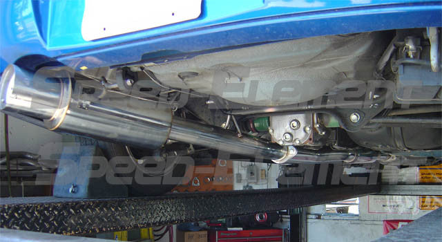 Tsudo 02-07 Subaru WRX / STI N1 Burnt tip 3in catback Exhaust V2 ...