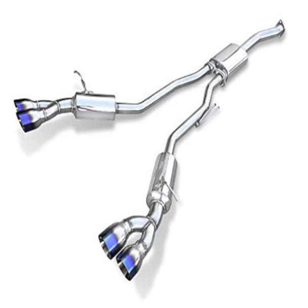 Tsudo quad bunt-tips Catback Exhaust for Genesis 2010-2018 Coupe 2.0T ...