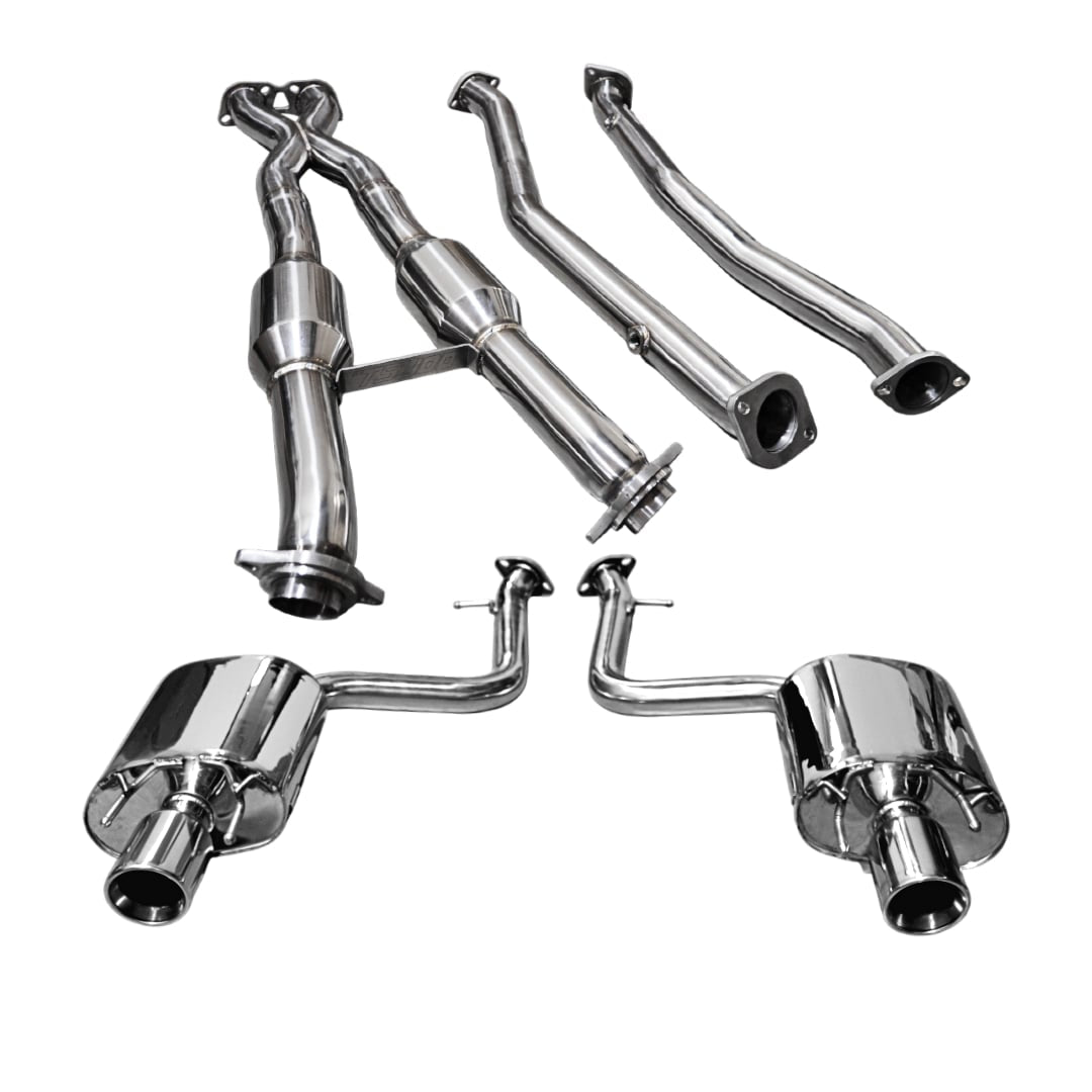 Tsudo Dual Tip Cat-Back Exhaust For 2014-2018 Lexus IS250/IS350 RWD ...