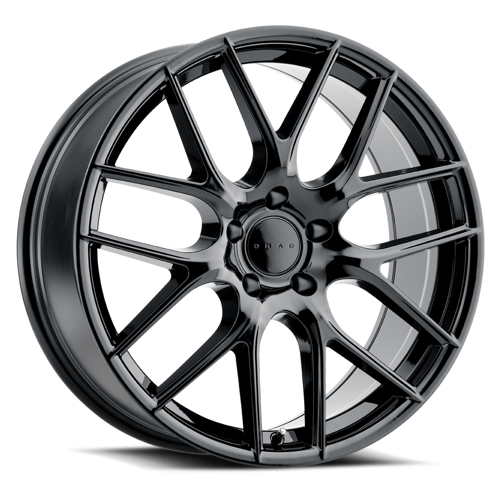Drag DR-84 Wheels 17X7.5 4x100 4x108 ET42 Gloss Black rims – SEmotors.com