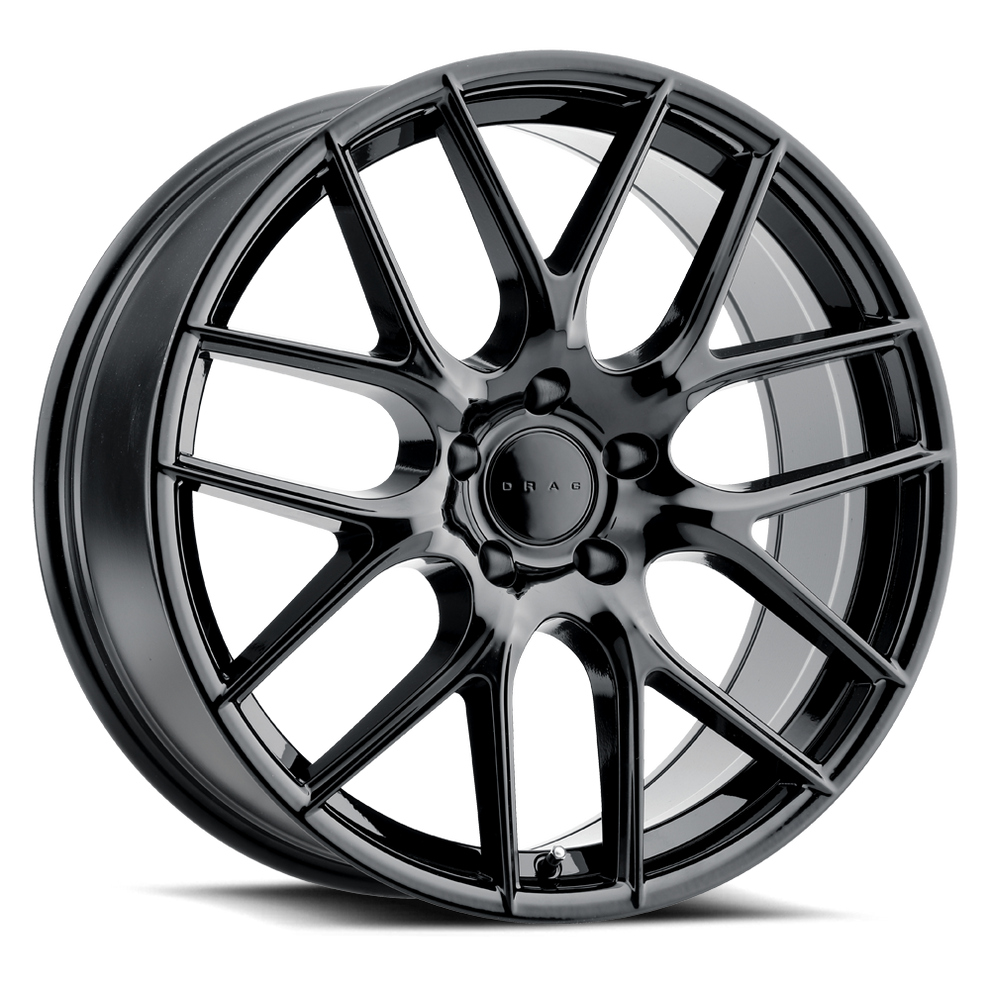 Drag DR-84 Wheels 17X7.5 4x100 4x108 ET42 Gloss Black rims – SEmotors.com