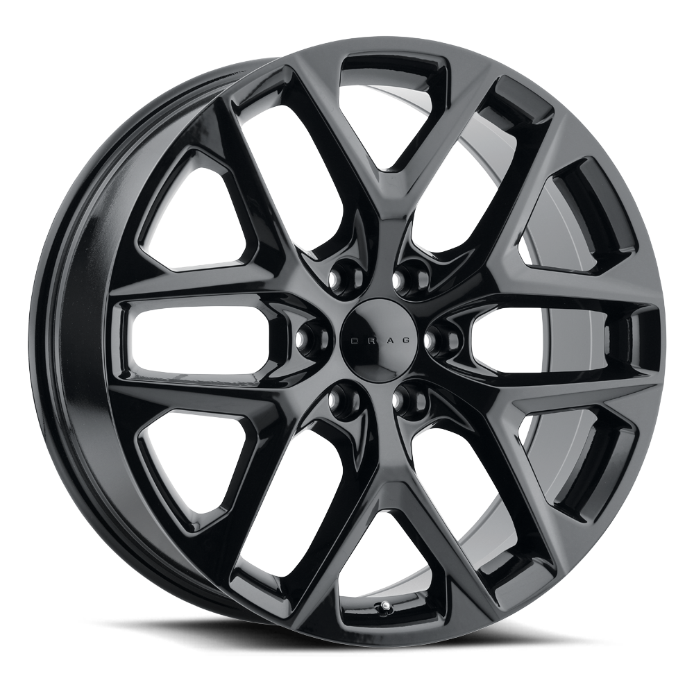 Drag DR-85 Wheels 22X9 6x139.7 ET24 Gloss Black rims – SEmotors.com